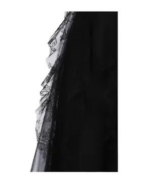 Valentino Garavani Floral Lace Tulle Skirt
