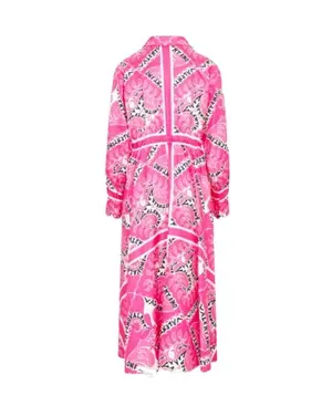 Valentino Garavani Logo-print Shirt Dress