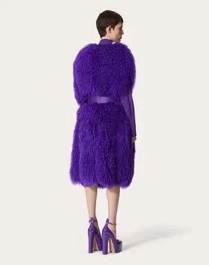 Valentino Garavani Belted Sleeveless Coat