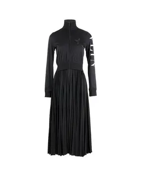 Valentino Garavani Star Embroidered Jacket Dress - Black