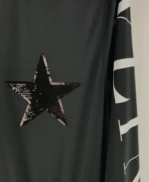 Valentino Garavani Star Embroidered Jacket Dress