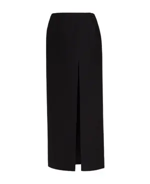 Valentino Garavani Front-slit Midi Skirt