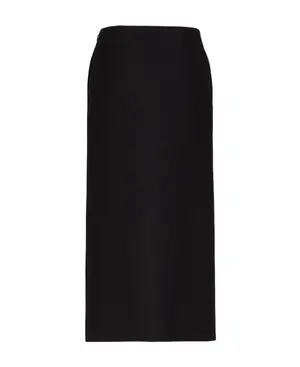 Valentino Garavani Front-slit Midi Skirt