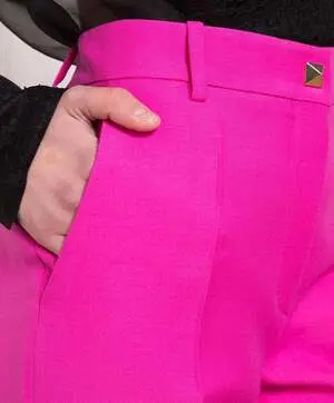 Valentino Garavani Straight Leg Tailored Pants