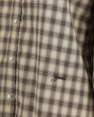 GANNI Relaxed Check Shirt