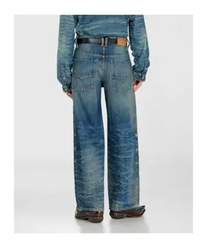 DIESEL® 1982 D-hakou-fsj1 Wide-leg Jeans
