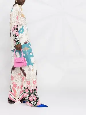 Valentino Garavani Abstract Pattern Print Blouse