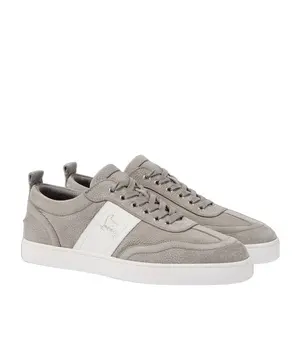 CHRISTIAN LOUBOUTIN Retero Panelled Leather Sneakers