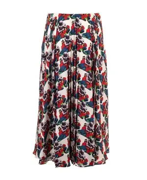 Valentino Garavani X Undercover Lovers Print Pleated Skirt