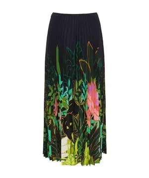 Valentino Garavani Pleated Skirt - Black