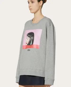 Valentino Garavani Izumi Miyazaki Print Sweatshirt