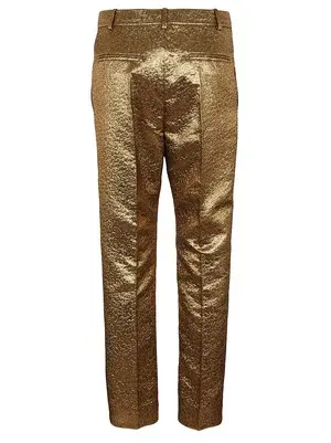 Valentino Garavani Golden Cropped Trousers