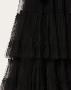 Valentino Garavani Layered-tulle Maxi Skirt