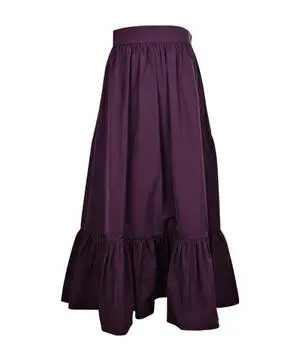 Valentino Garavani Gathered Maxi Skirt - Black