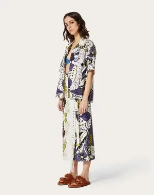 Valentino Garavani Arazzo-print Sequined Shirt