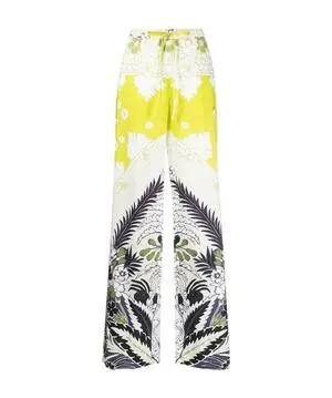 Valentino Garavani Tropical World Arazzo Printed Pants - White