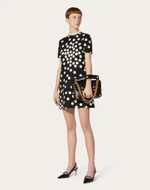 Valentino Garavani Polka Dot Shift Dress