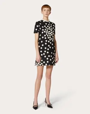 Valentino Garavani Polka Dot Shift Dress