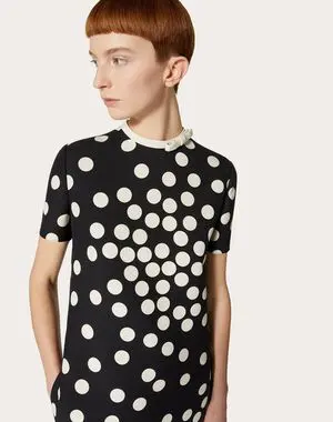 Valentino Garavani Polka Dot Shift Dress