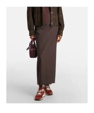 Brunello Cucinelli Monili Suede Sneakers