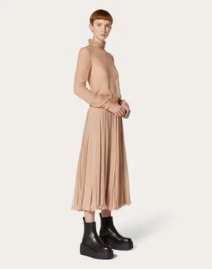 Valentino Garavani Pleated Mid-length Skirt