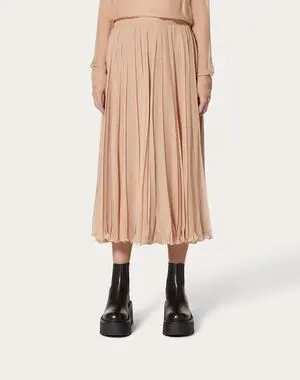 Valentino Garavani Pleated Mid-length Skirt
