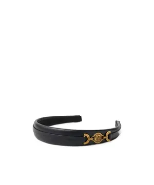 Versace Medusa-detailed Headband - Black