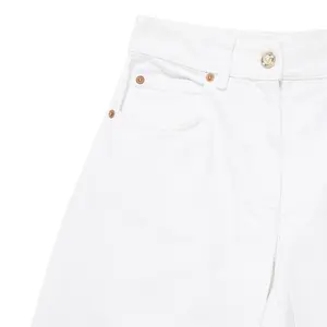Valentino Garavani Logo Plaque-detail Layered Wide-leg Jeans