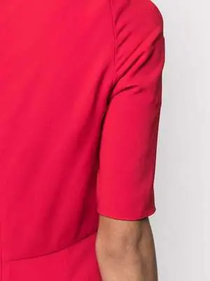 Valentino Garavani Square-neck Midi Dress