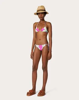 Valentino Garavani Floral Print Bikini Set