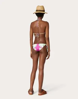 Valentino Garavani Floral Print Bikini Set