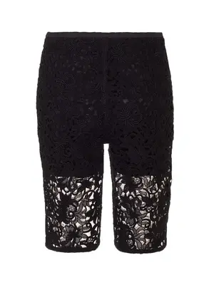 Valentino Garavani Guipure Lace Shorts