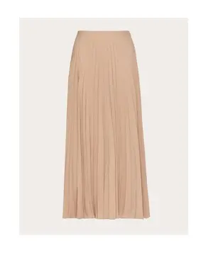 Valentino Garavani Pleated Skirts - Nude