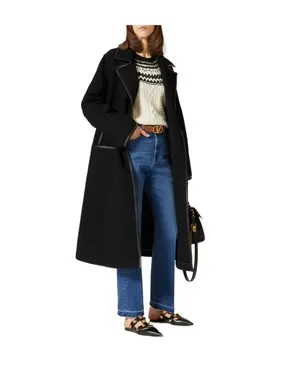 Valentino Garavani Single-breasted Coat - Black