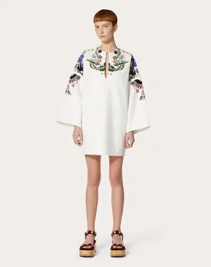 Valentino Garavani Embroidery Cardin Dress