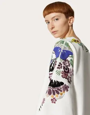 Valentino Garavani Embroidery Cardin Dress