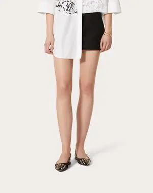 Valentino Garavani High-waisted Belted Skirt