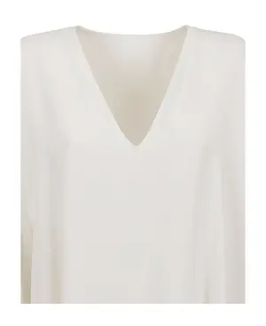 Valentino Garavani Long Bell Sleeves Blouse