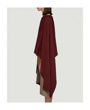 Valentino Garavani Asymmetric Draped Sweater