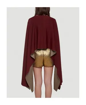 Valentino Garavani Asymmetric Draped Sweater