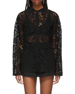 Valentino Garavani Blossom Macramé Jacket