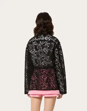Valentino Garavani Blossom Macramé Jacket