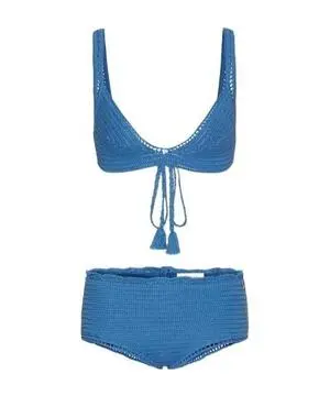 Valentino Garavani Knitted Style Bikini Set - Blue