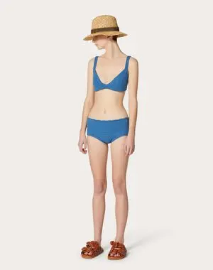 Valentino Garavani Knitted Style Bikini Set