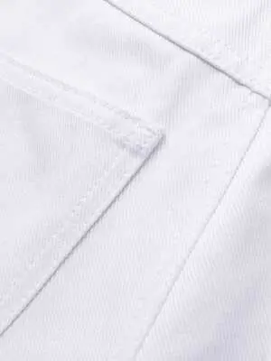 Valentino Garavani Vlogo Wide-legged Jeans With Belt