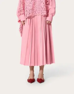 Valentino Garavani Fully Pleated Midi Skirt