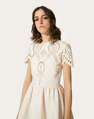Valentino Garavani Broderie Anglaise Dress