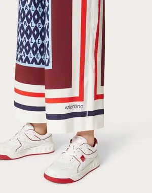 Valentino Garavani Striped Silk-cady Trousers