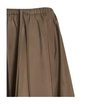 Valentino Garavani A-line Drawstring-waist Skirt