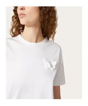 Valentino Garavani Embroidered Jersey T-shirt